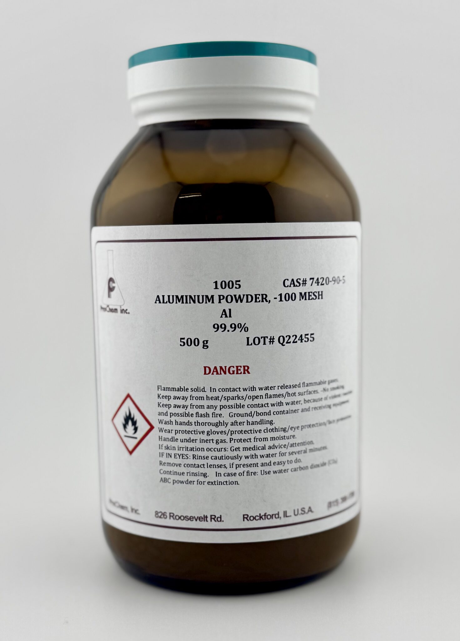 Aluminum, powder, -100 Mesh - ProChem, Inc.