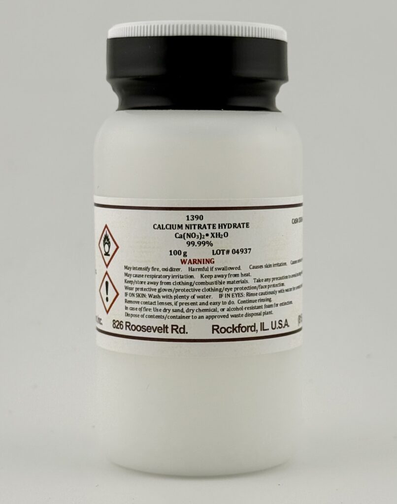 Calcium Nitrate Hydrate - ProChem, Inc.