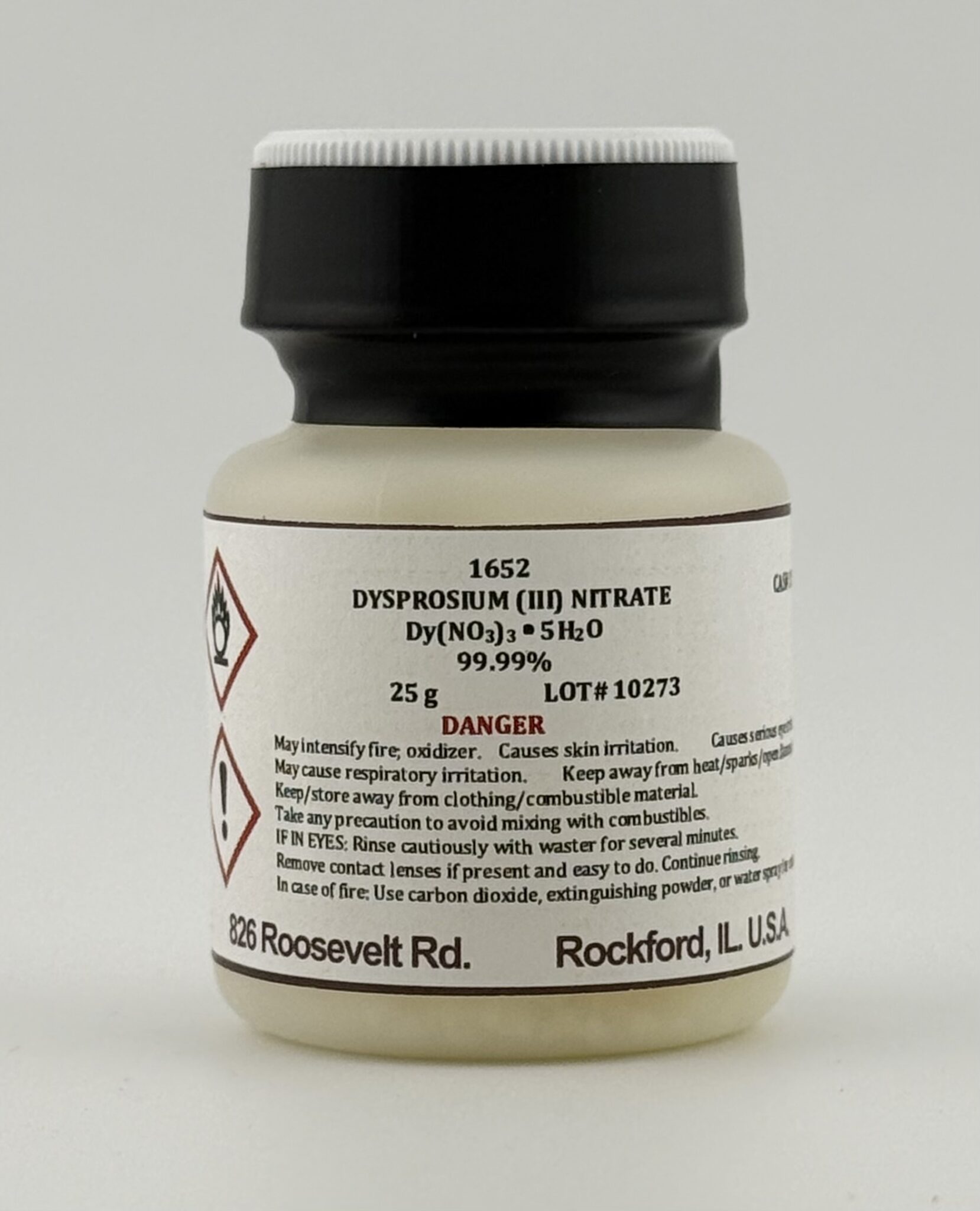 Dysprosium (III) Nitrate Pentahydrate - ProChem, Inc.