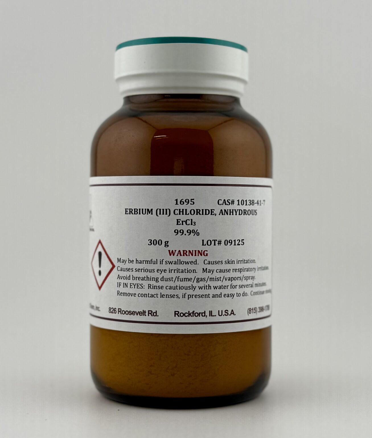 Erbium Chloride, anhydrous - ProChem, Inc.