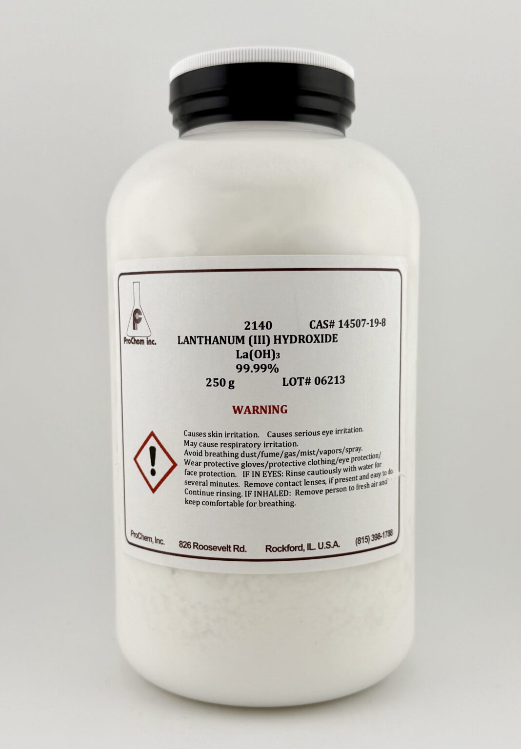 Lanthanum (III) Hydroxide - ProChem, Inc.