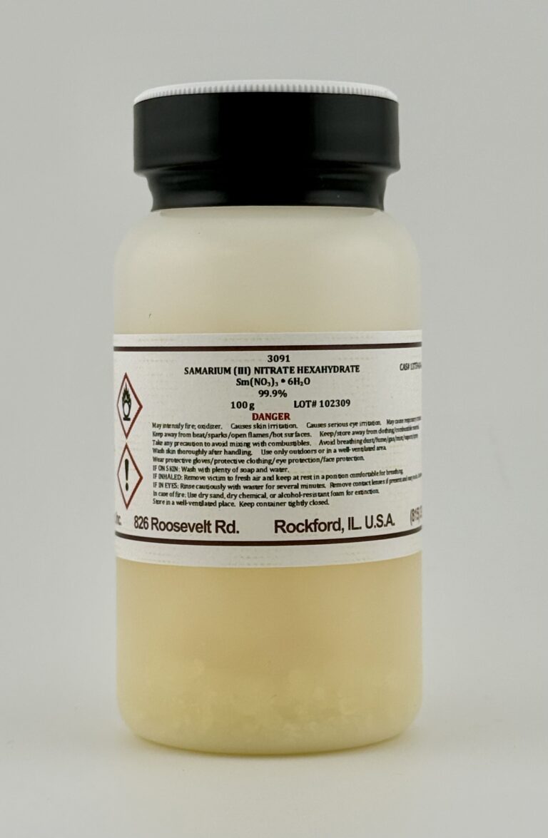 Samarium (III) Nitrate Hexahydrate - ProChem, Inc.