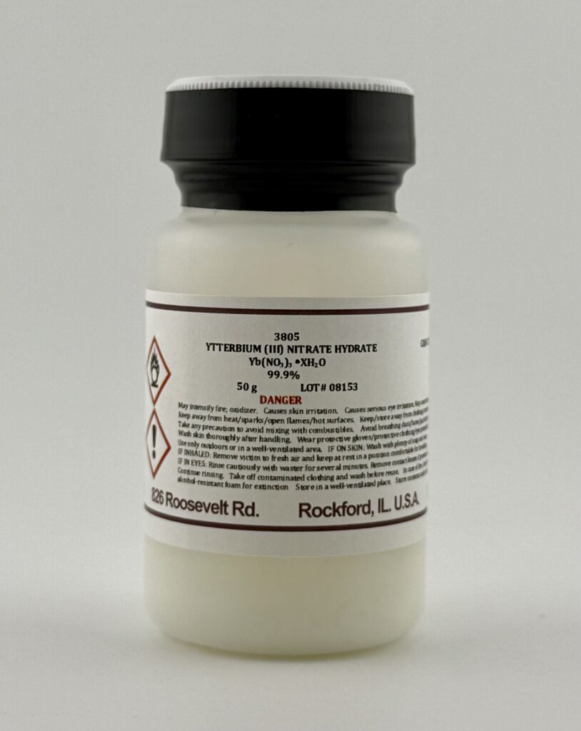 Ytterbium (III) Nitrate Hydrate - ProChem, Inc.